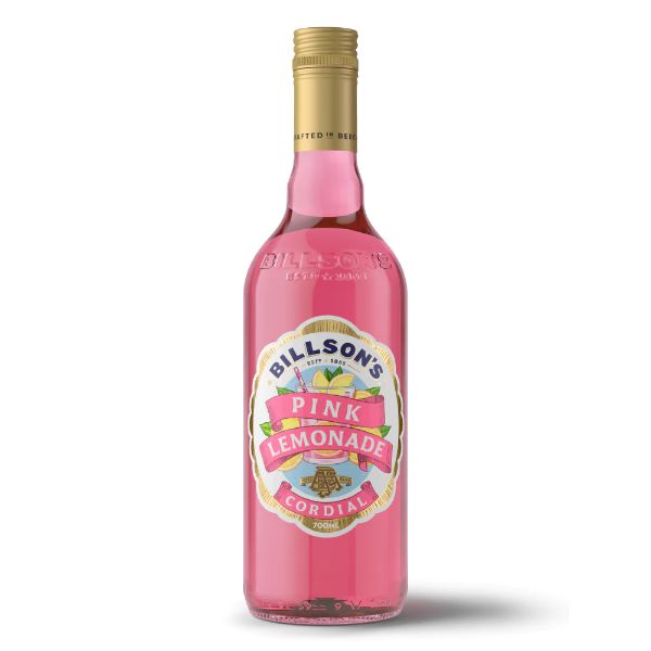 Billson's Pink Lemonade Cordial - 700ml | The Base Warehouse