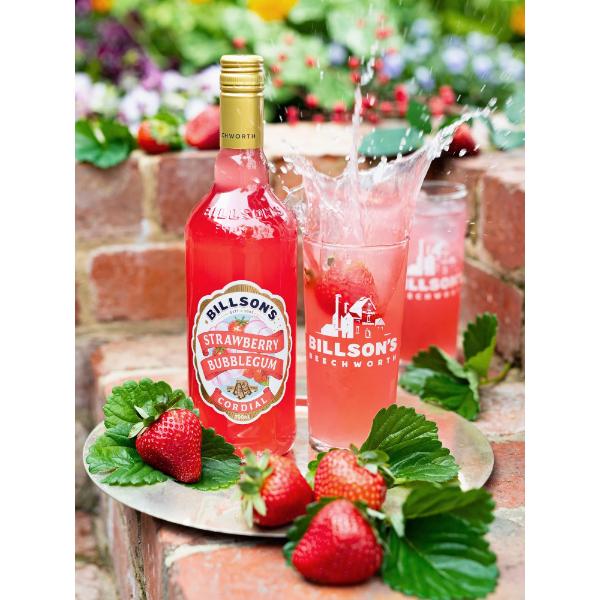 Billsons Traditional Cordial Strawberry Bubblegum | The Base Warehouse
