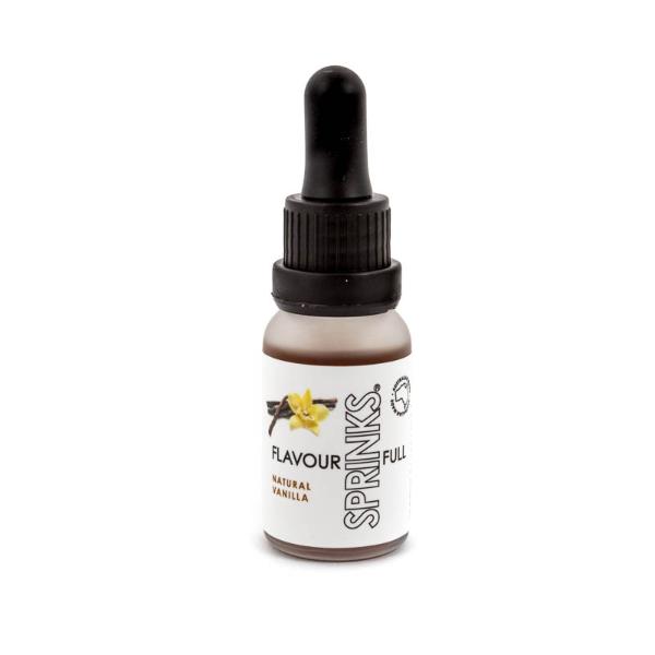 Sprinks Natural Vanilla Flavour - 15ml | The Base Warehouse