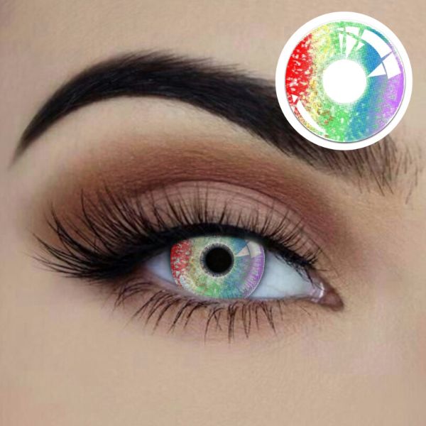 Fairy Dust Starry Eyed Yearly Contact Lenses | The Base Warehouse