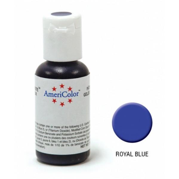 Americolor Royal Blue Food Colouring Gel Paste | The Base Warehouse