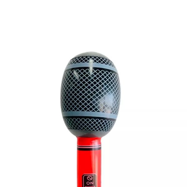 PVC Inflatable Microphone - 30cm | The Base Warehouse
