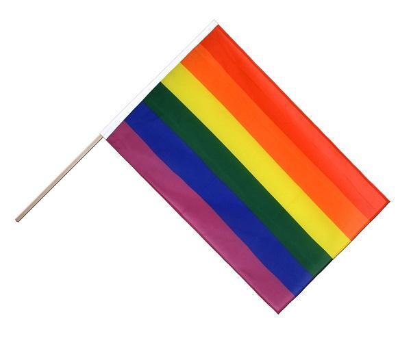 Rainbow Hand Flag | The Base Warehouse
